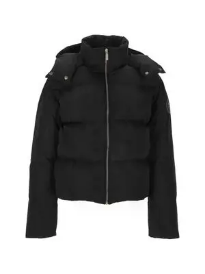 Off-White Quilted Hooded Jacket