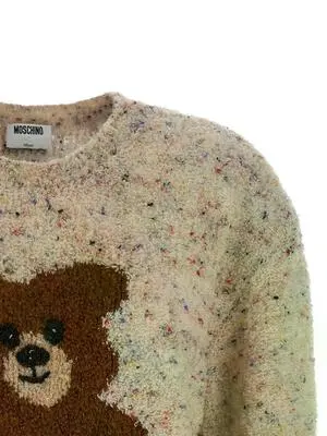 Moschino Teddy Bear Bouclé Sweater