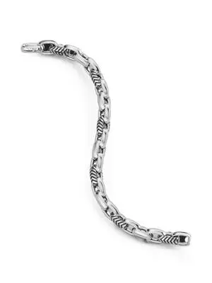 David Yurman Chevron Oval Link Bracelet