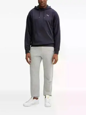 PUMA Logo-embroidered Panelled Hoodie