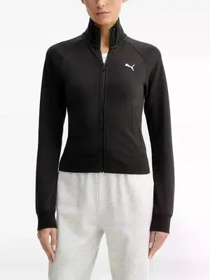 PUMA Logo-print Zip-up Sweatshirt