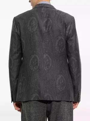 Etro Paisley-print Wool Blazer