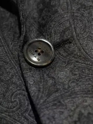 Etro Paisley-print Wool Blazer
