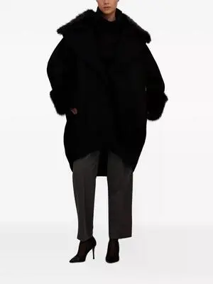 Herno Faux-fur Trim Maxi-lapel Coat