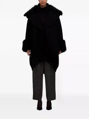 Herno Faux-fur Trim Maxi-lapel Coat