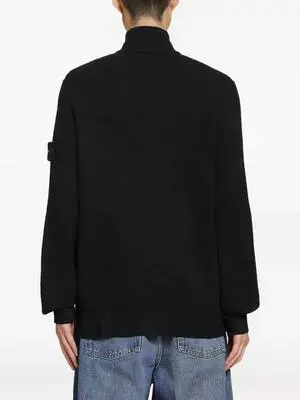 Stone Island Logo-patch Zip-up Cardigan