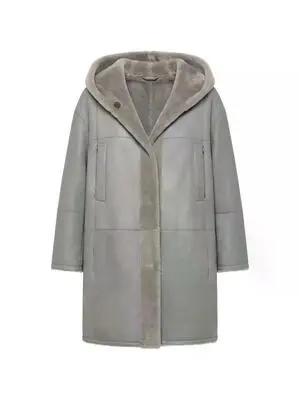 Peserico Reversible Hooded Coat