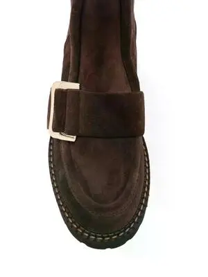 TRUMAN´S Buckled Suede Ankle Boots