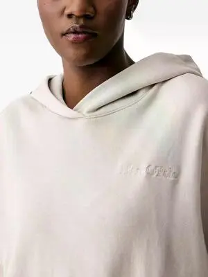 Marc O'polo Logo-embroidered Dropped-shoulder Hoodie