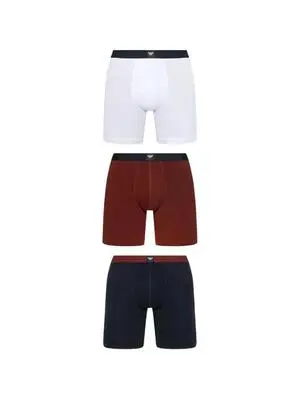Emporio Armani Logo-patch Boxer Shorts