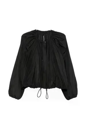 TOTEME Gathered Drawstring Oversized Jacket