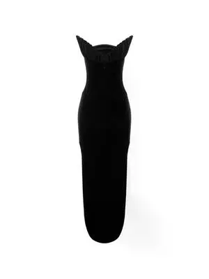 V:PM ATELIER Billie Strapless Corset-style Maxi Dress