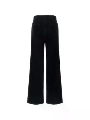 Max Mara Corduroy High-waisted Trousers