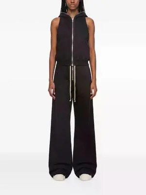 Rick Owens Sleeveless Zip-up Hoodie