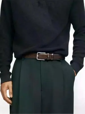 LOTTUSSE Bear Buckle-fastening Leather Belt