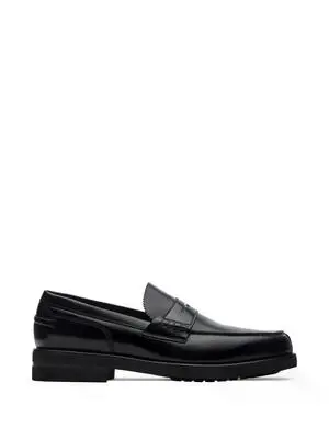 LOTTUSSE Daytona Leather Loafers - Black
