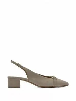 LOTTUSSE Goya Slingback Pumps - Neutrals