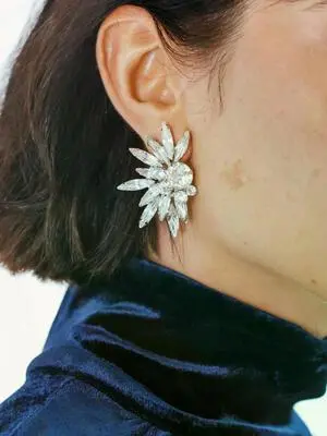 JENNIFER BEHR Shanti Crystal Earrings