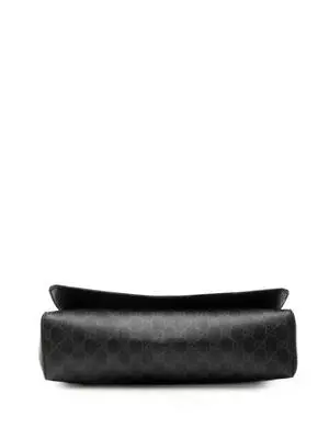 Gucci 2000-2015 Gg Supreme Web Night Courrier Crossbody Bag
