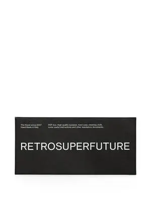 RETROSUPERFUTURE Biscotto Tortoiseshell-effect Flat-top Sunglasses