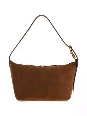 Miu Miu Spirit Suede Pouch Bag - Brown