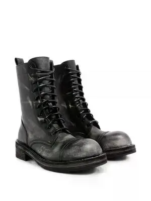 ANN DEMEULEMEESTER Aric Lace-up Ankle Boots