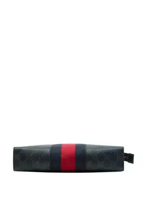 Gucci Gg Supreme Web Clutch Bag