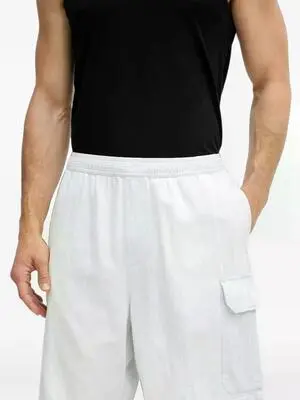 Armani Exchange Striped Cargo Shorts