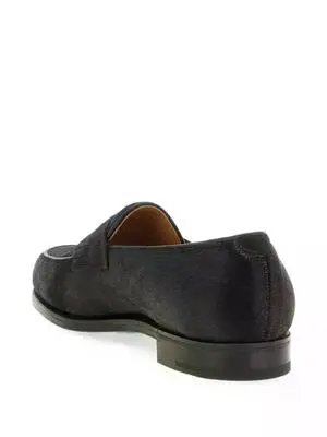 John Lobb Lopez Bristle-hide Loafers