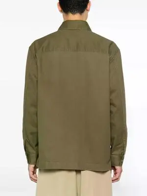 Saint Laurent Cassandre Gabardine Overshirt