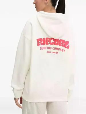 Rip Curl Heritage Logo Print Drawstring Hoodie