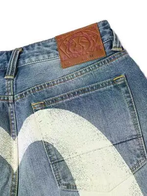 EVISU Daicock Printed Jeans