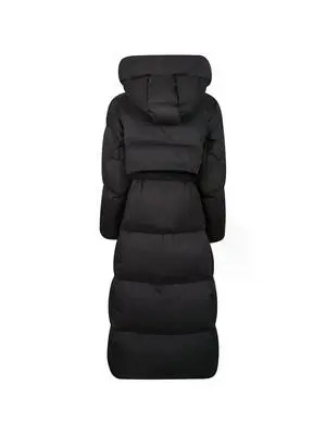 Add Hooded Quilted Coat