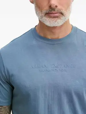 Armani Exchange Logo-print Crew-neck T-shirt