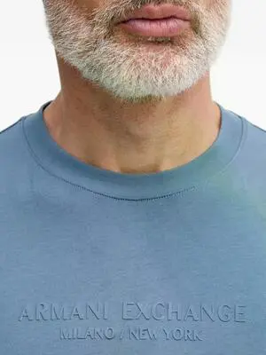 Armani Exchange Logo-print Crew-neck T-shirt