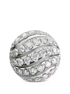 David Yurman Sculpted Cable Diamond Stud Earrings