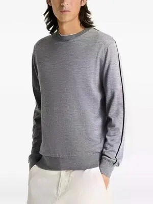 Fusalp Nayral Wool And Silk Blend Sweater - Grey