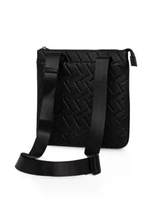 Armani Exchange Logo-embossed Messenger Bag