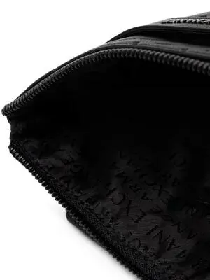 Armani Exchange Logo-embossed Messenger Bag