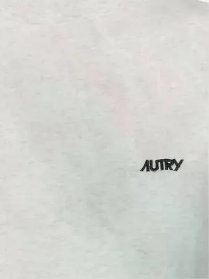 AUTRY Logo Embroidered Crewneck T-shirt