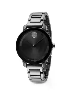 Movado Bold Evolution 2.0 Round-face 34mm Watch - Black