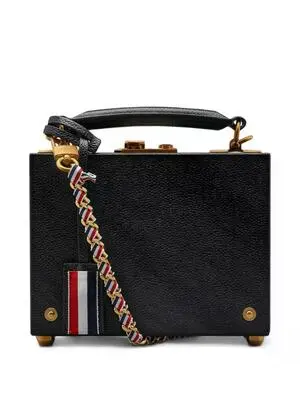 Thom Browne Pebble Grain Hector Micro Attache Case - Black