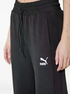 PUMA Logo-embroidered Drawstring Track Pants