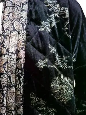 PIERRE-LOUIS MASCIA Floral Print Quilted Coat