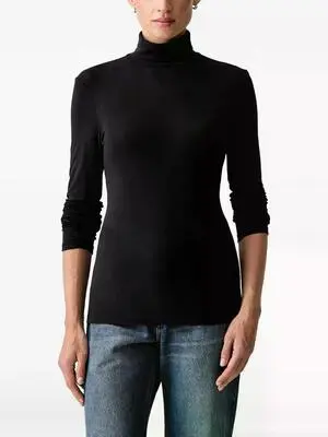 Marc O'polo Roll-neck Long-sleeve Top - Black