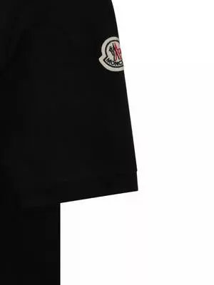 Moncler Logo-patch Polo Shirt