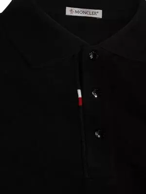 Moncler Logo-patch Polo Shirt