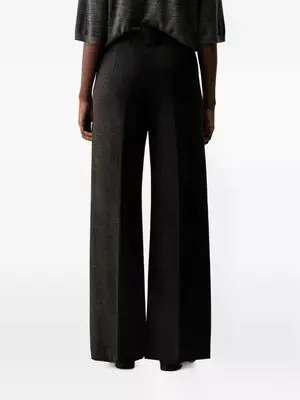 Marc O'polo Margo Pressed-crease Wide-leg Trousers