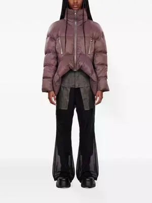 Rick Owens Quilted High-neck Jacket
