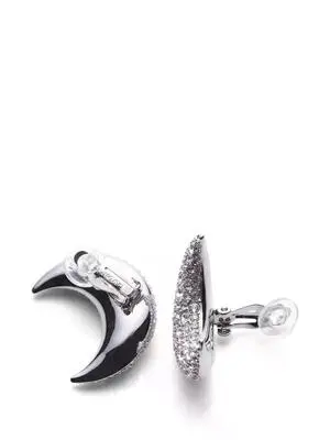 SWAROVSKI Sublima Crystal Clip-on Earrings - Silver